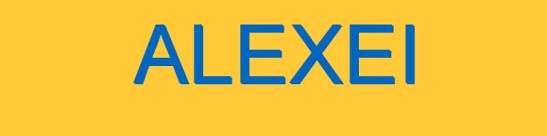 Nombre Alexei: Significado y origen del nombre - Tuparada ️