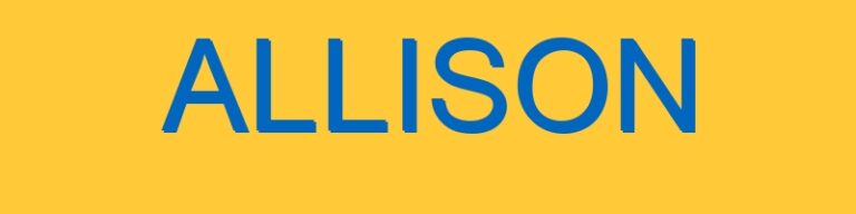 Nombre Allison: Significado y origen ️