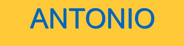 Nombre Antonio: origen y significado ️