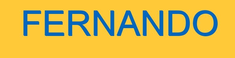 Nombre Fernando: origen y significado ️