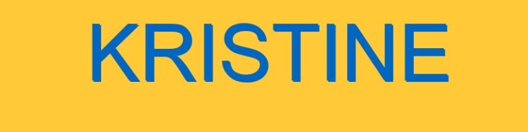Nombre Kristine: Significado y origen ️