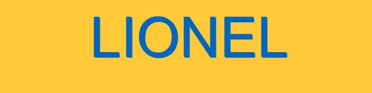 Nombre Lionel: Origen, significado y popularidad ️