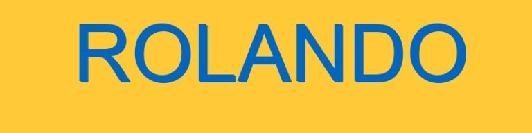¿Quién es Rolando? Descubre todo sobre el nombre Rolando aquí ️